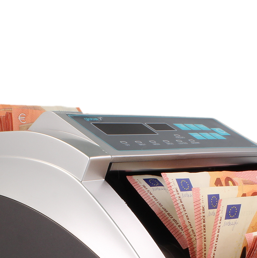 Contadora de notas, Conta até 1000 notas por minuto, sem sacrificar a ...